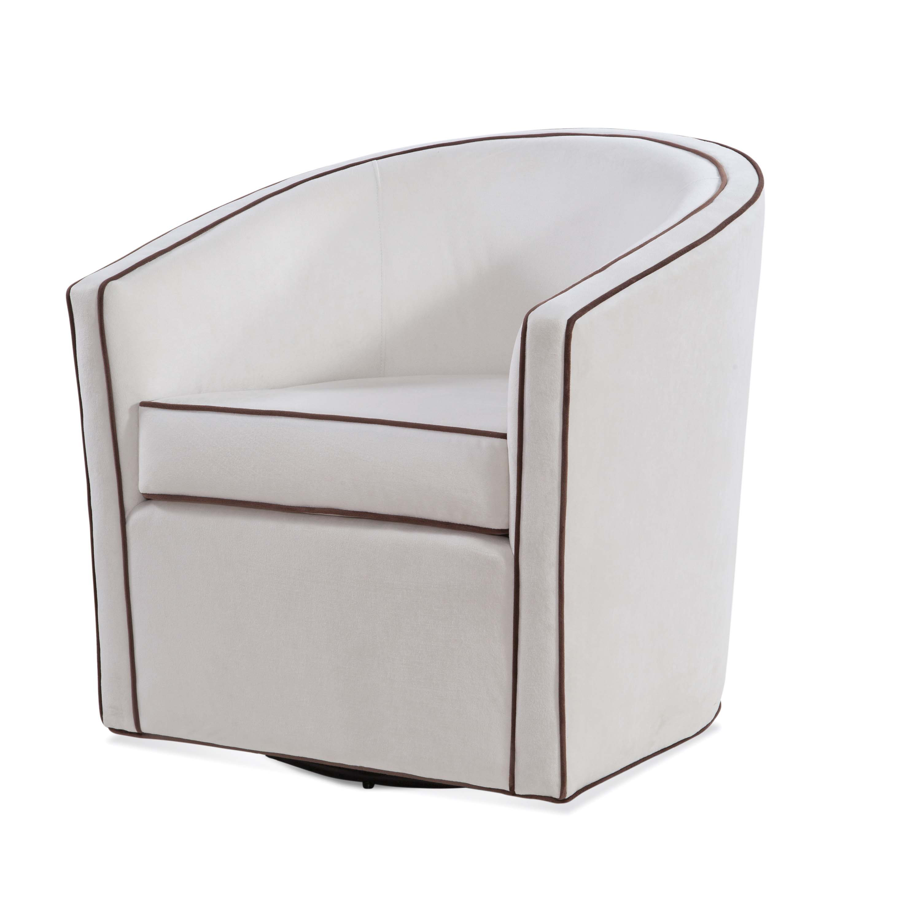 Longshore Tides Kendall Maple Swivel Chair Wayfair